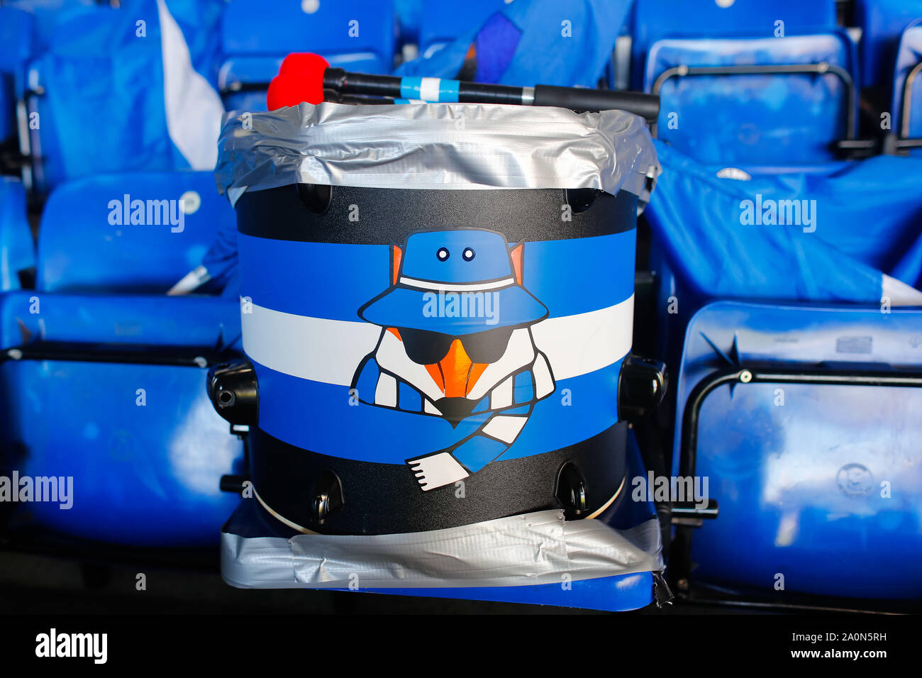 Drum football match hi-res stock photography and images - Alamy