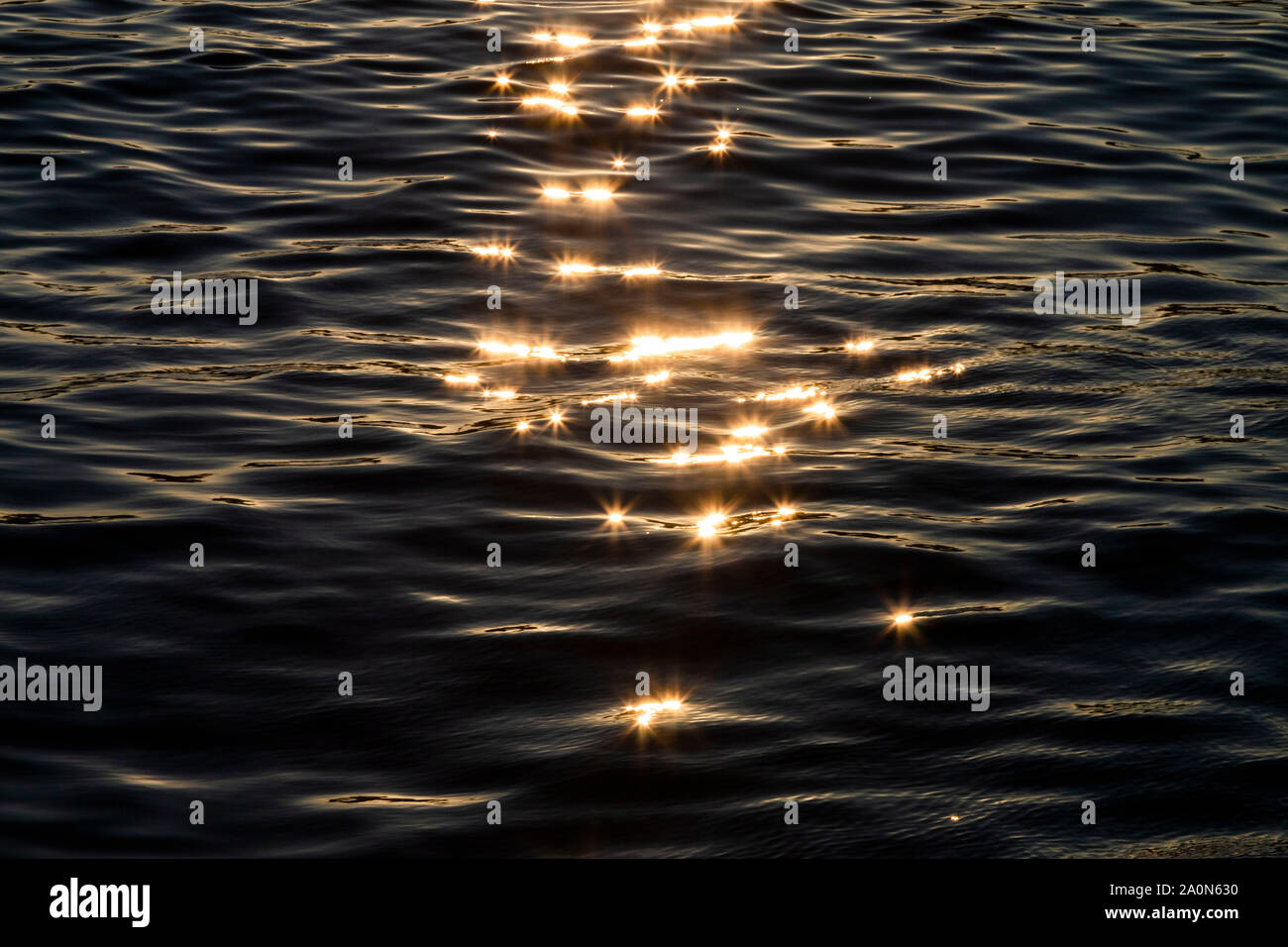 Soft sea surface background sunset lights (sunset, sunrise, sun, Stars ...