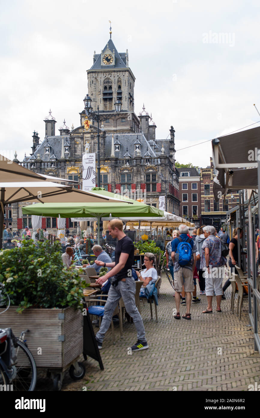 Delft cafe, Netherlands Stock Photo - Alamy