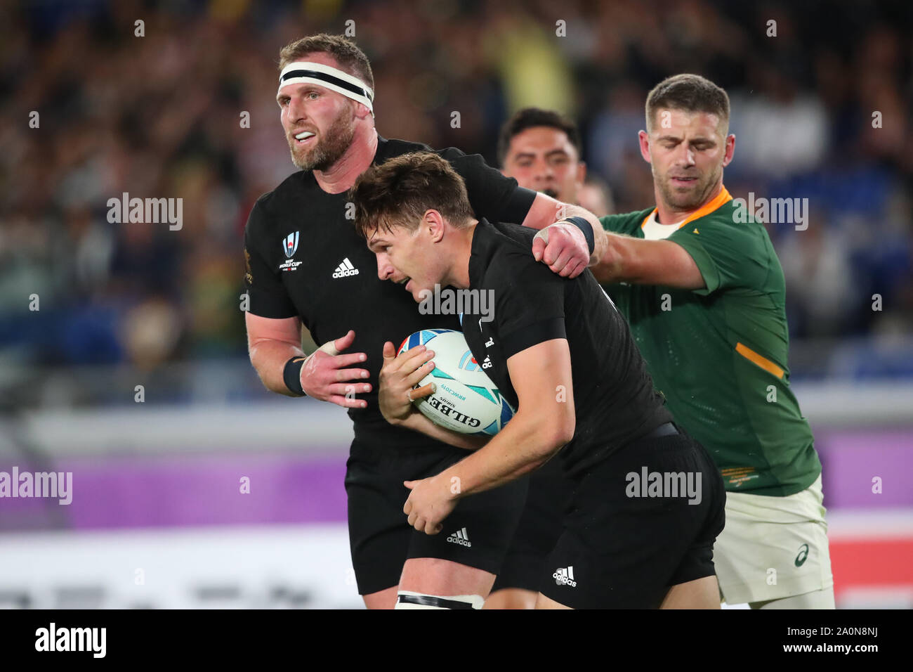 Yokohama, Kanagawa, Japan. 21st Sep, 2019. George Bridge (NZL) Rugby ...