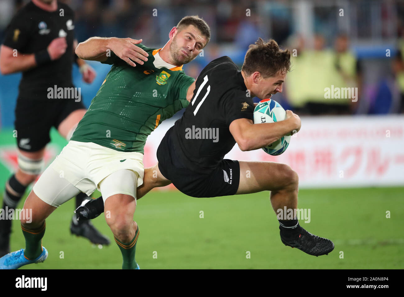Yokohama, Kanagawa, Japan. 21st Sep, 2019. George Bridge (NZL) Rugby ...