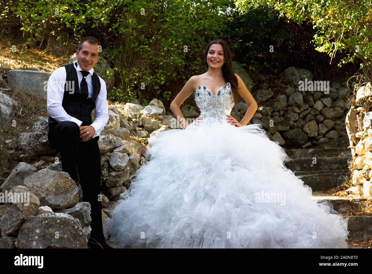 Turkish traditional wedding dress hi-res stock photography and images ...