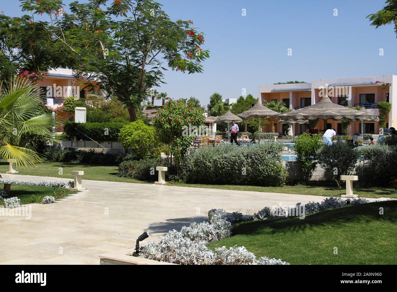 Sharm El Sheikh, Egypt, September 05, 2018. Hotel Cataract Sharm Resort ...