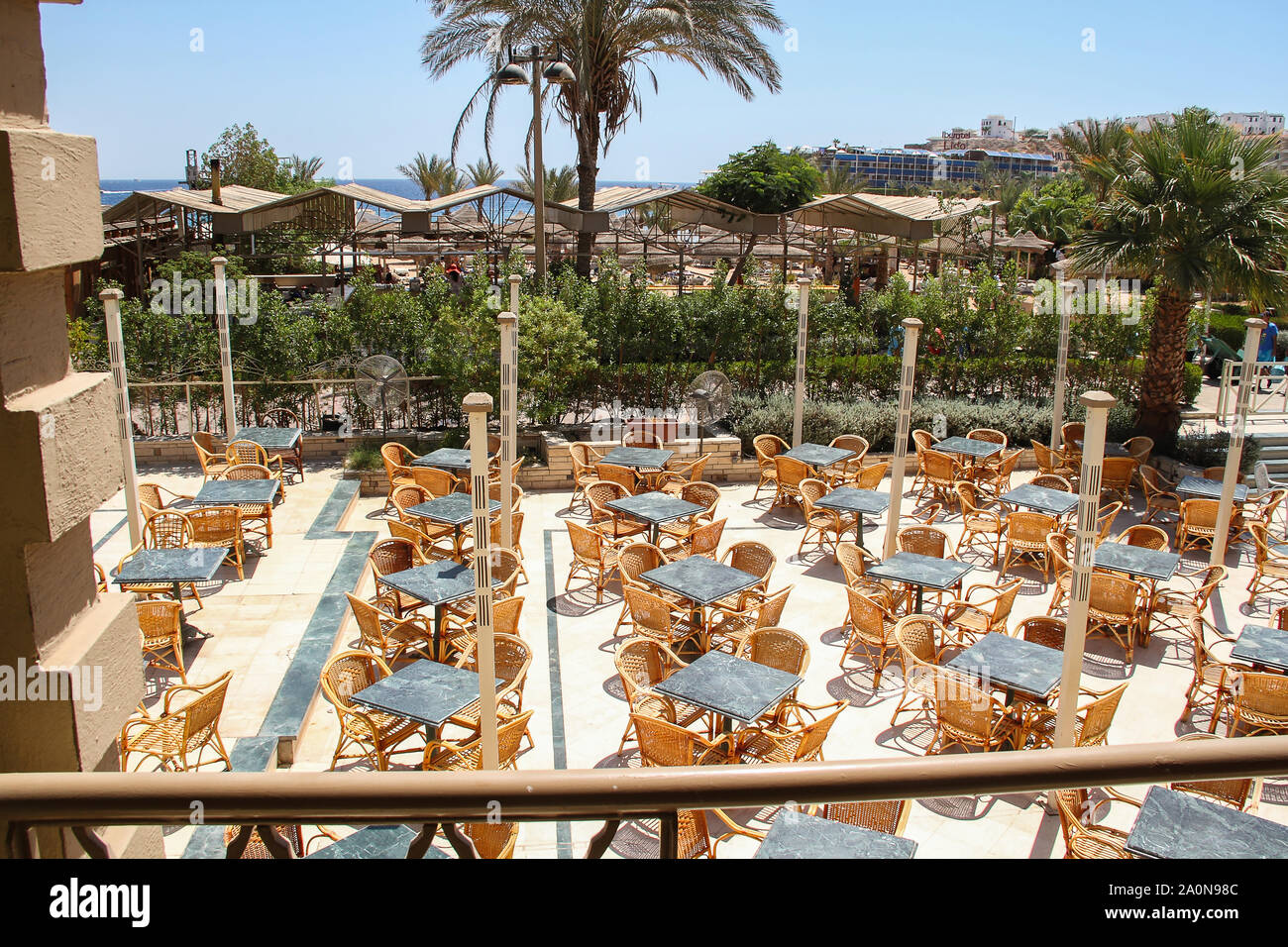 Sharm El Sheikh, Egypt, September 05, 2018. Hotel Cataract Layalina ...
