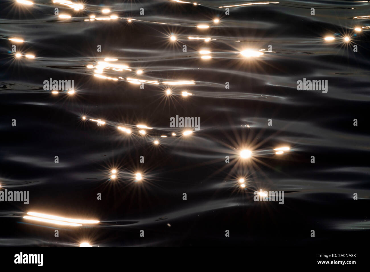 Soft sea surface background sunset lights (sunset, sunrise, sun, Stars ...