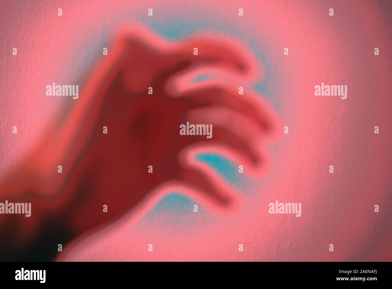 Hand Face Silhouette High Resolution Stock Photography and Images - Alamy