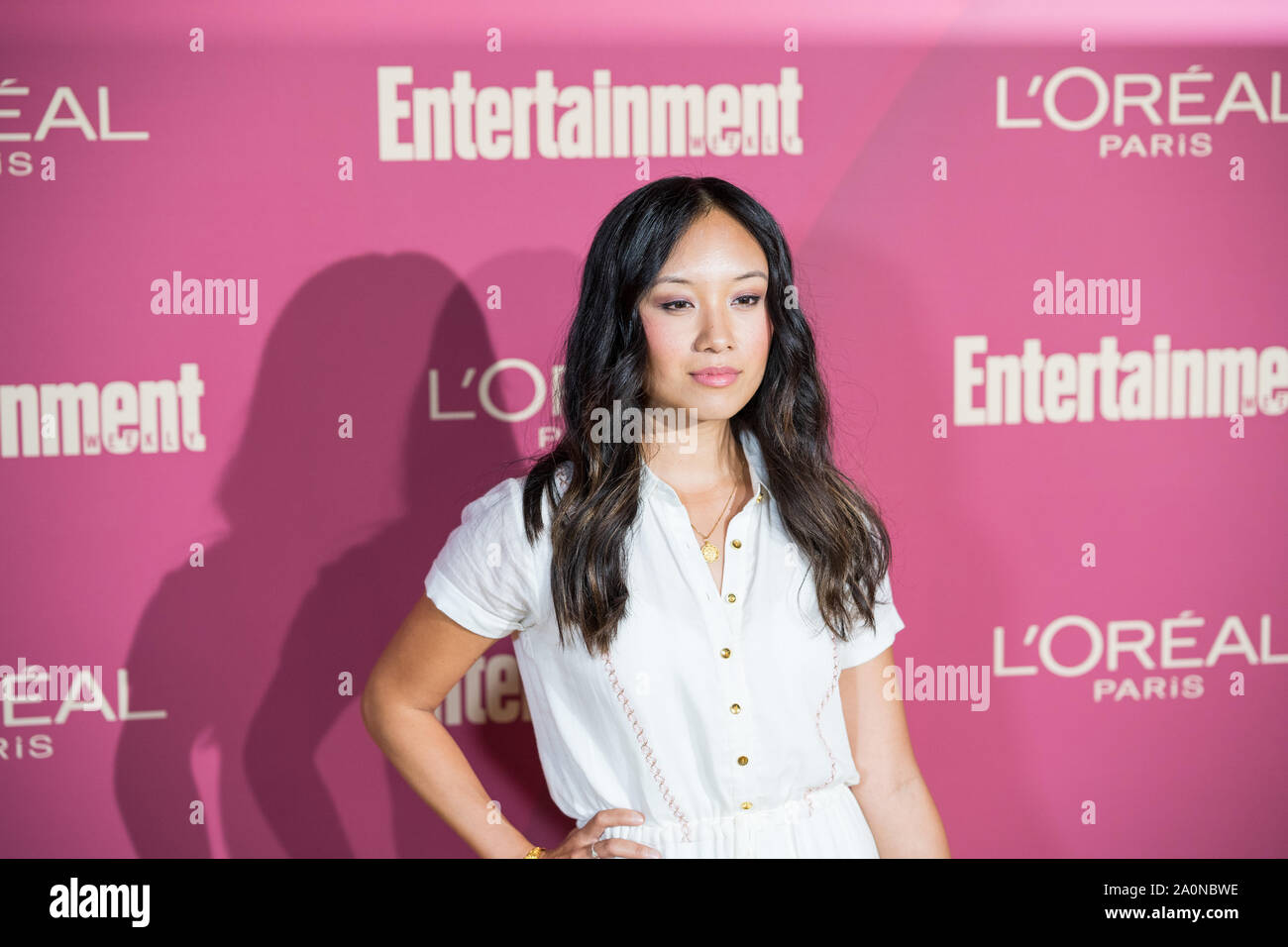 LOS ANGELES, CA - SEPTEMBER 20: Ellen Wong at the 2019 Pre-Emmy Party ...