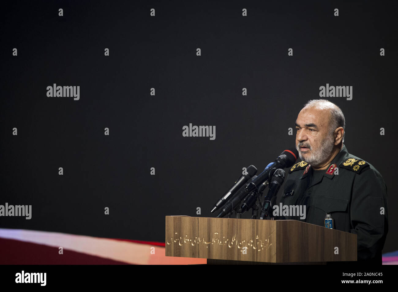 Tehran, IRAN. 21st Sep, 2019. Iran's Revolutionary Guard Corps (IRGC ...
