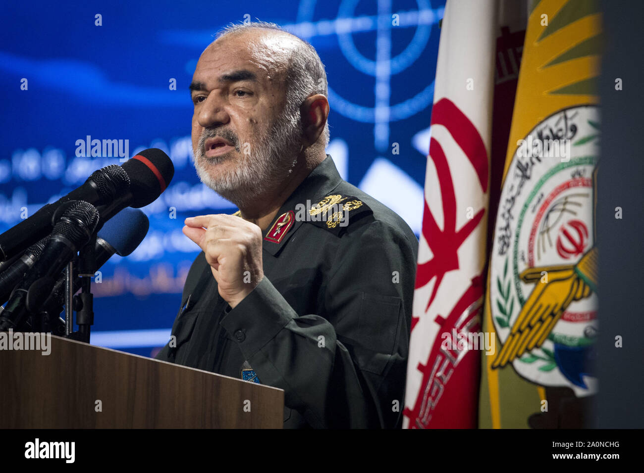 Tehran, IRAN. 21st Sep, 2019. Iran's Revolutionary Guard Corps (IRGC ...