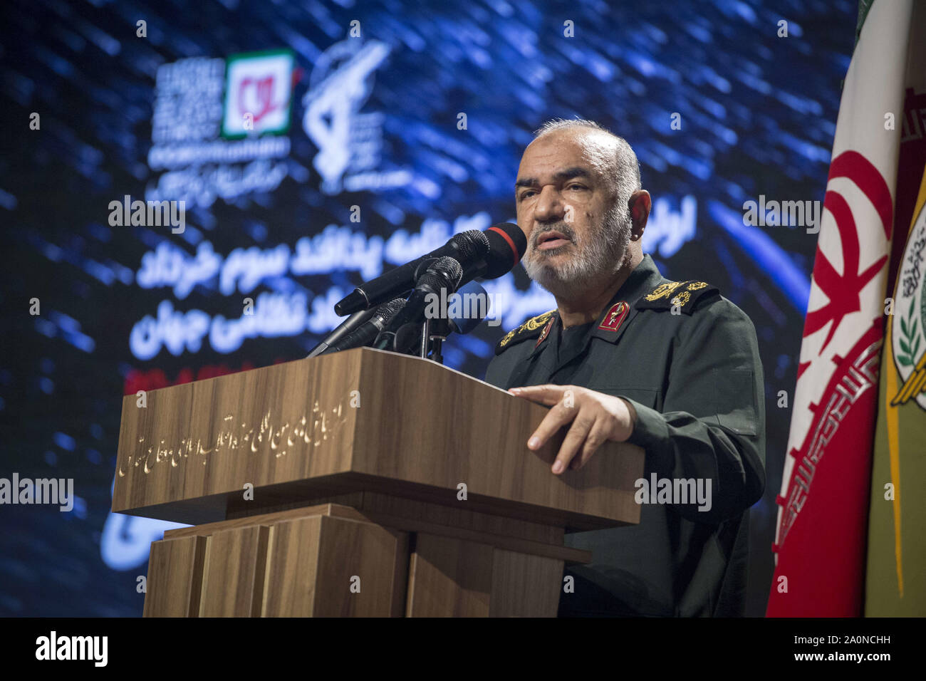 Tehran, IRAN. 21st Sep, 2019. Iran's Revolutionary Guard Corps (IRGC ...