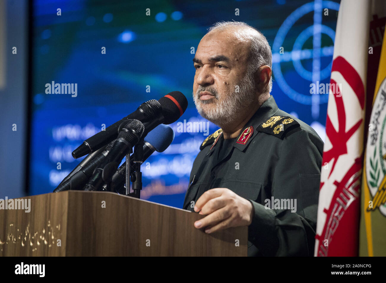 Tehran, IRAN. 21st Sep, 2019. Iran's Revolutionary Guard Corps (IRGC ...