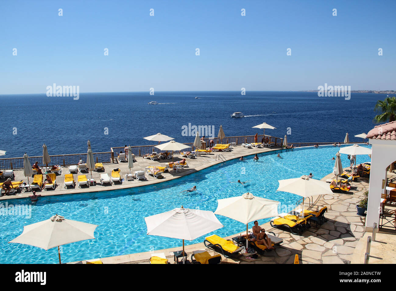 Sharm El Sheikh, Egypt, September 05, 2018. Hotel Intercontinental ...