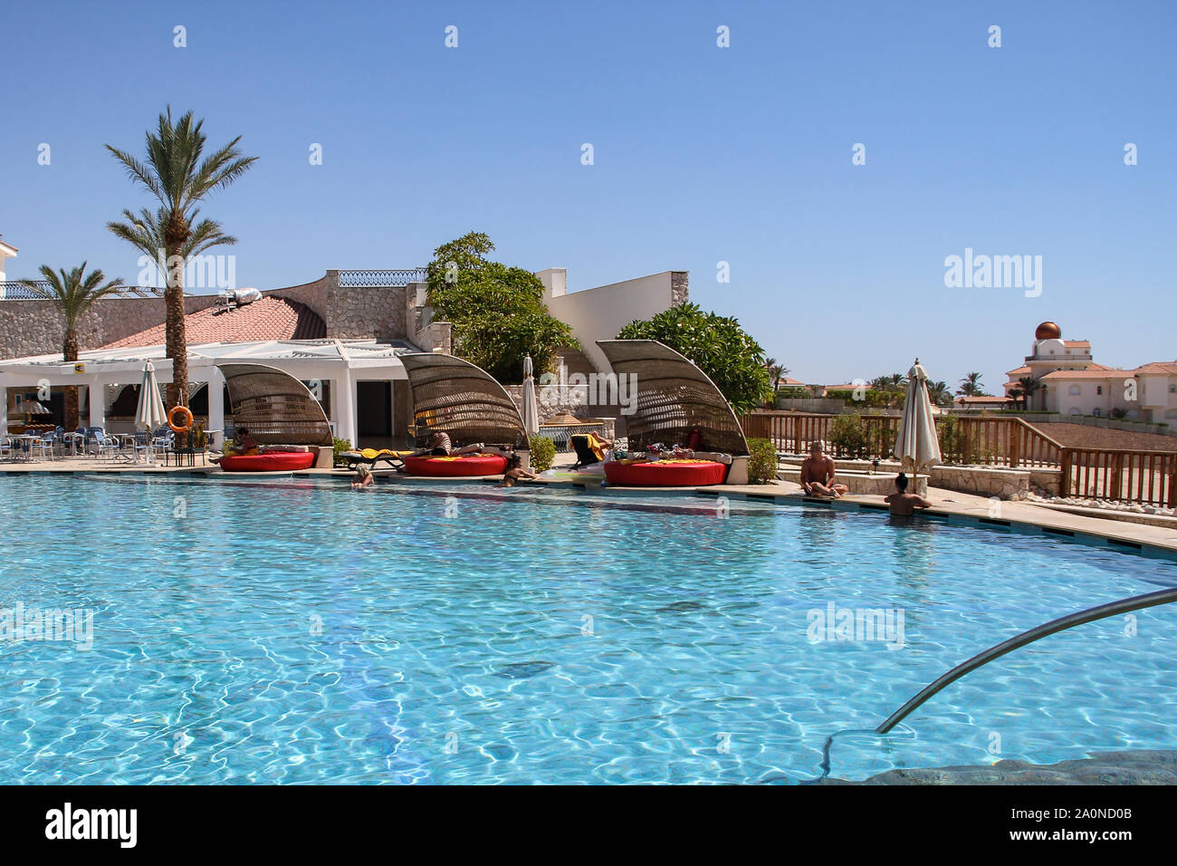 Sharm El Sheikh, Egypt, September 05, 2018. Hotel Intercontinental. A ...