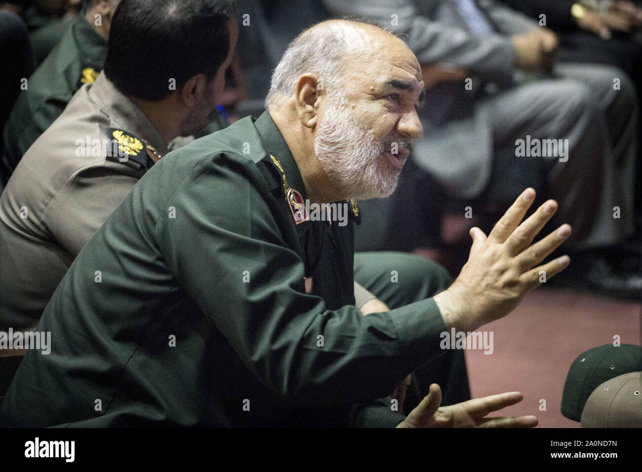 Tehran, IRAN. 21st Sep, 2019. Iran's Revolutionary Guard Corps (IRGC ...