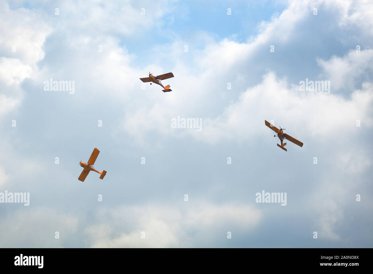 Three Planes Airshow High Resolution Stock Photography and Images - Alamy