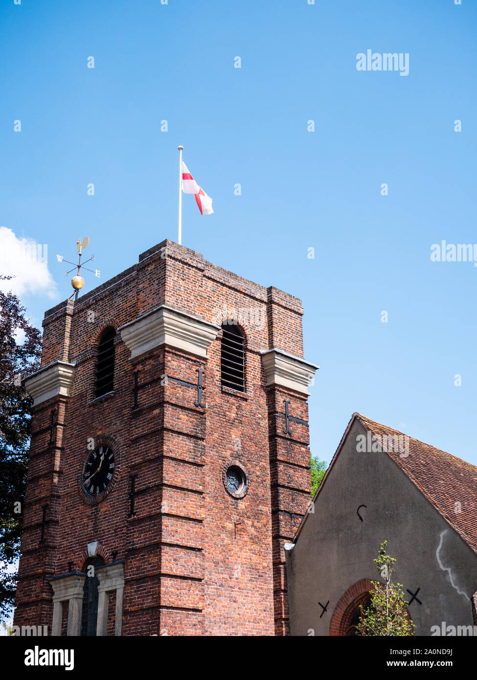 All Saints Church, Laleham on Thames, Surrey, England, UK, GB Stock ...