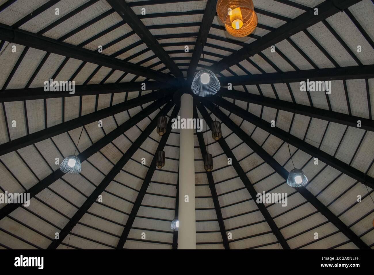 Umbrella hanging from ceiling hi-res stock photography and images - Alamy