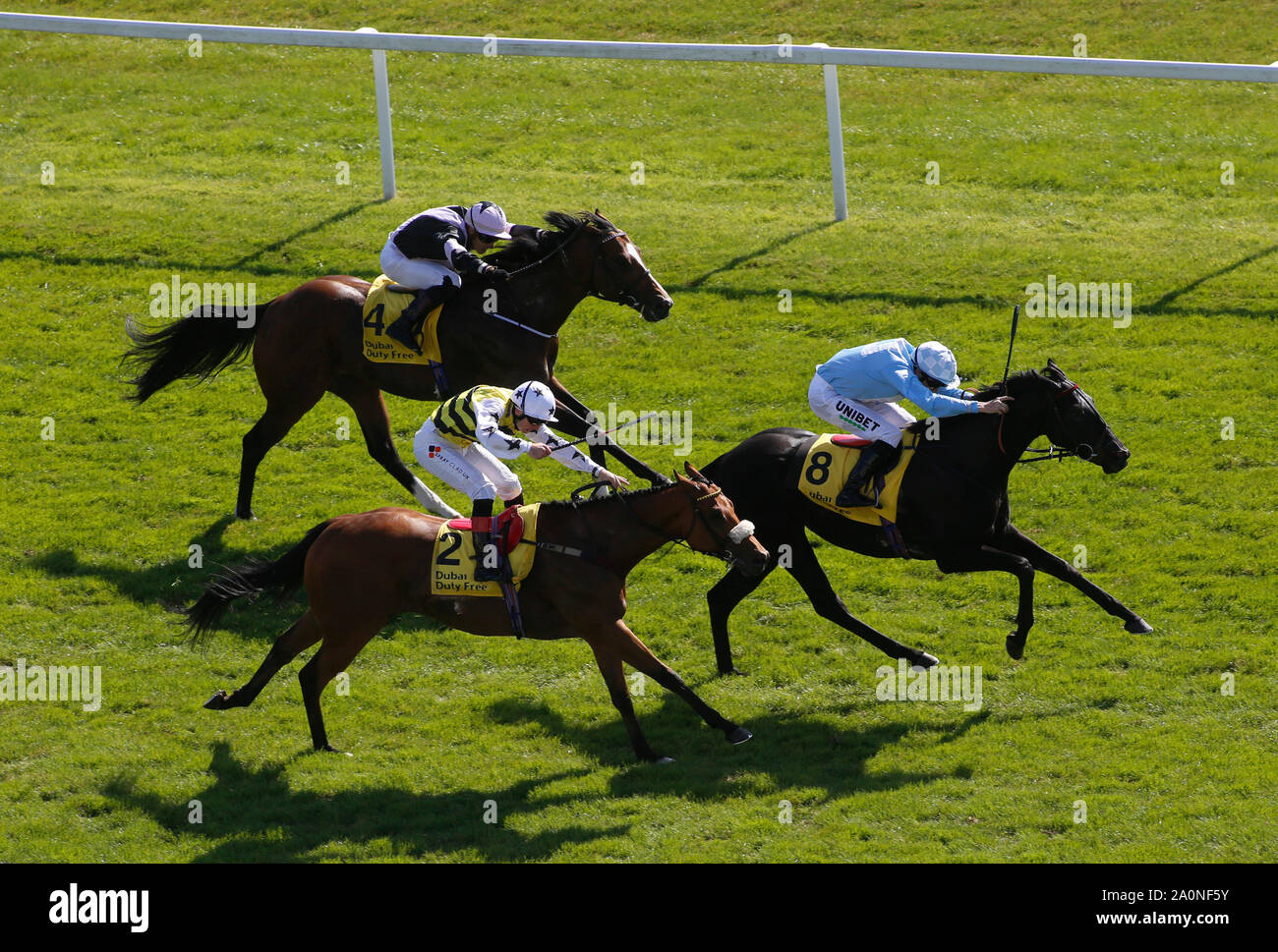 Maid In India and Jamie Spencer lead the field home to win The Dubai ...