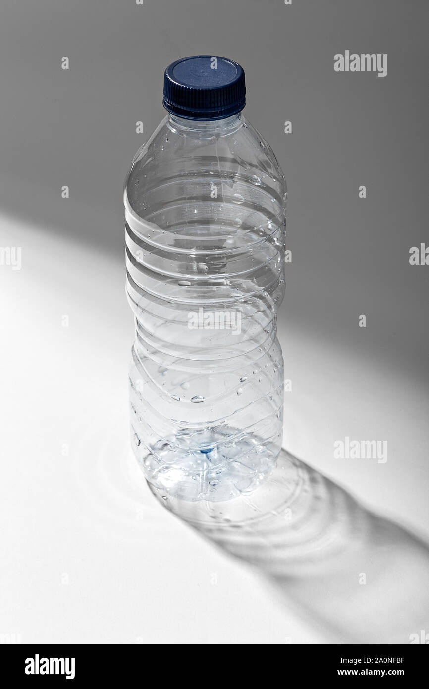 Empty Mineral water plastic bottle. Water concept Stock Photo - Alamy