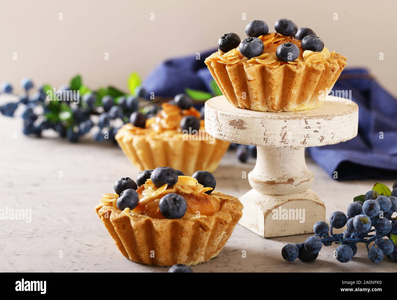 Traditional custard tartlets hi-res stock photography and images - Alamy