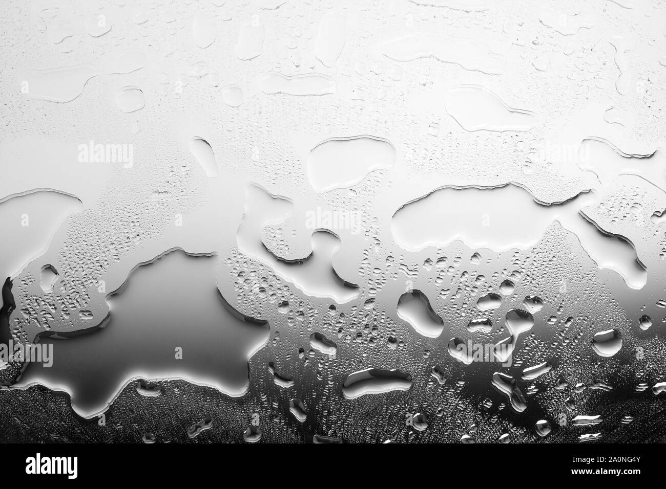 Glass surface in drops hi-res stock photography and images - Alamy