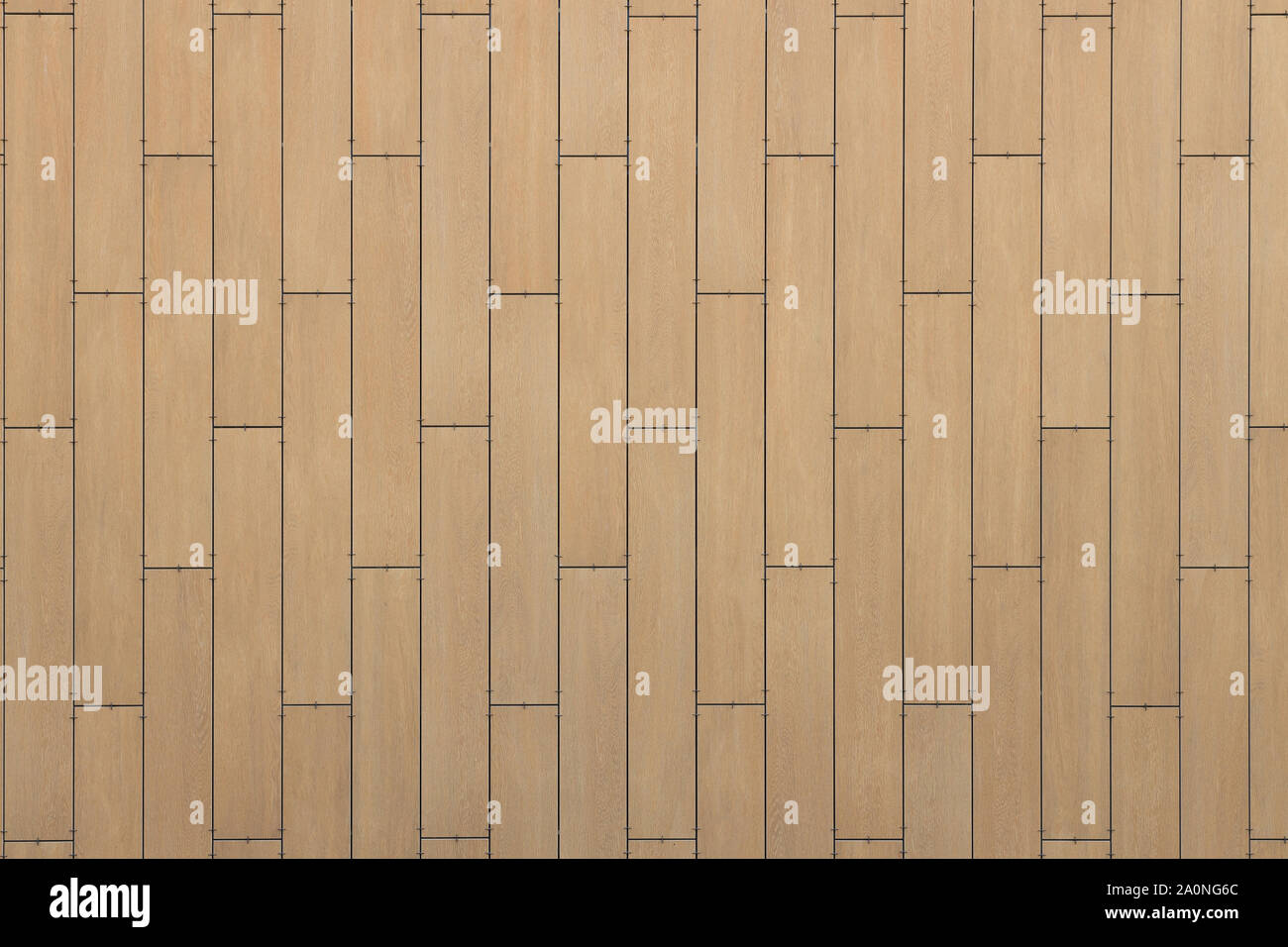 Long vertical beige tile laid in rows. Just laid wall or floor ceramics ...