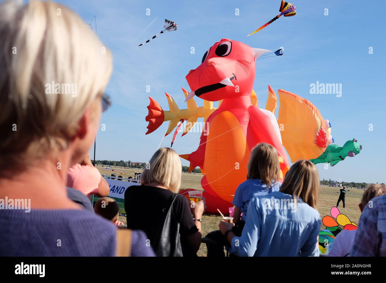 Berlin, Berlin, Germany. 21st Sep, 2019. Visitors enjoy the large ...