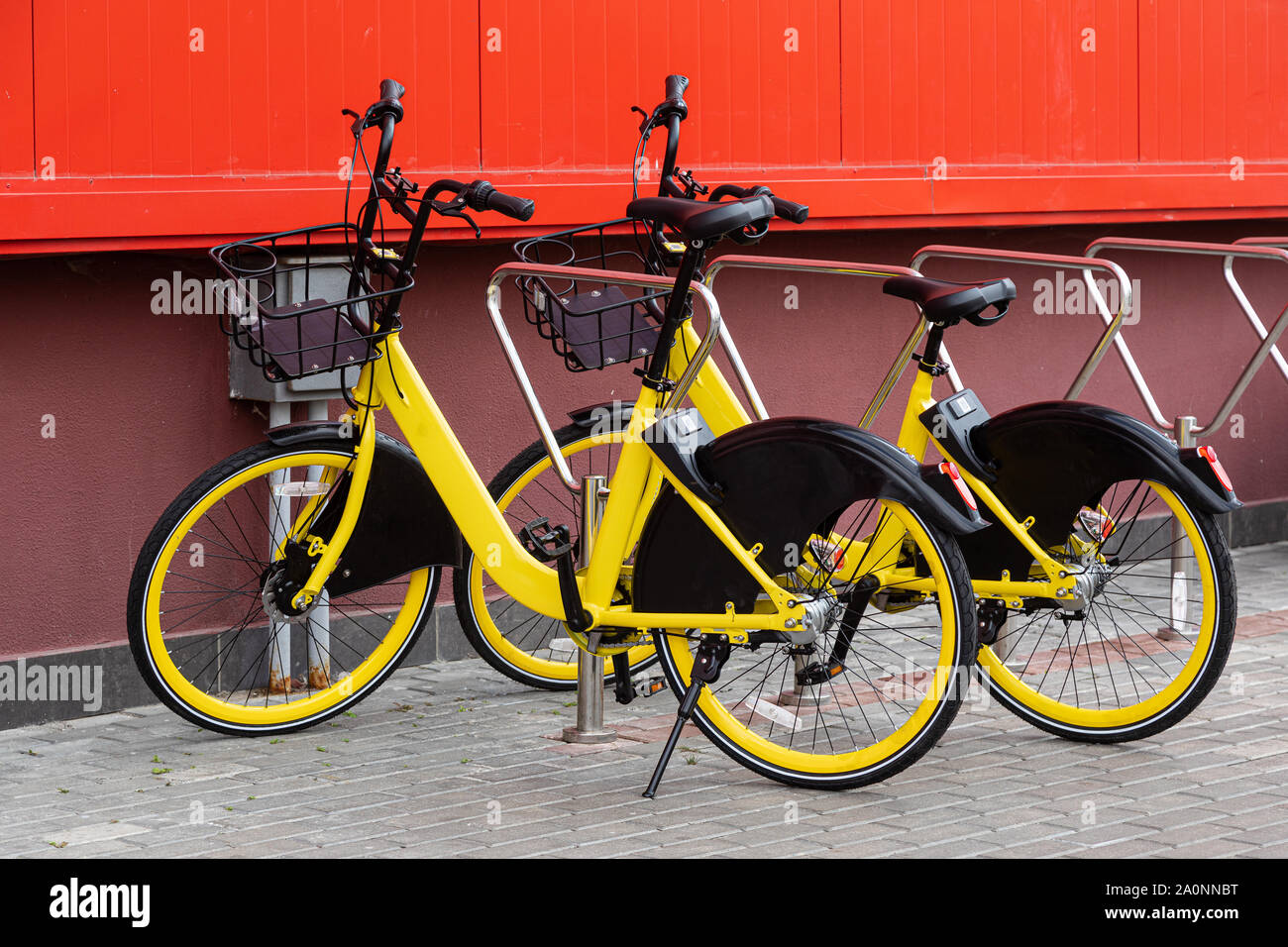 Bycicle sharing system hi-res stock photography and images - Alamy