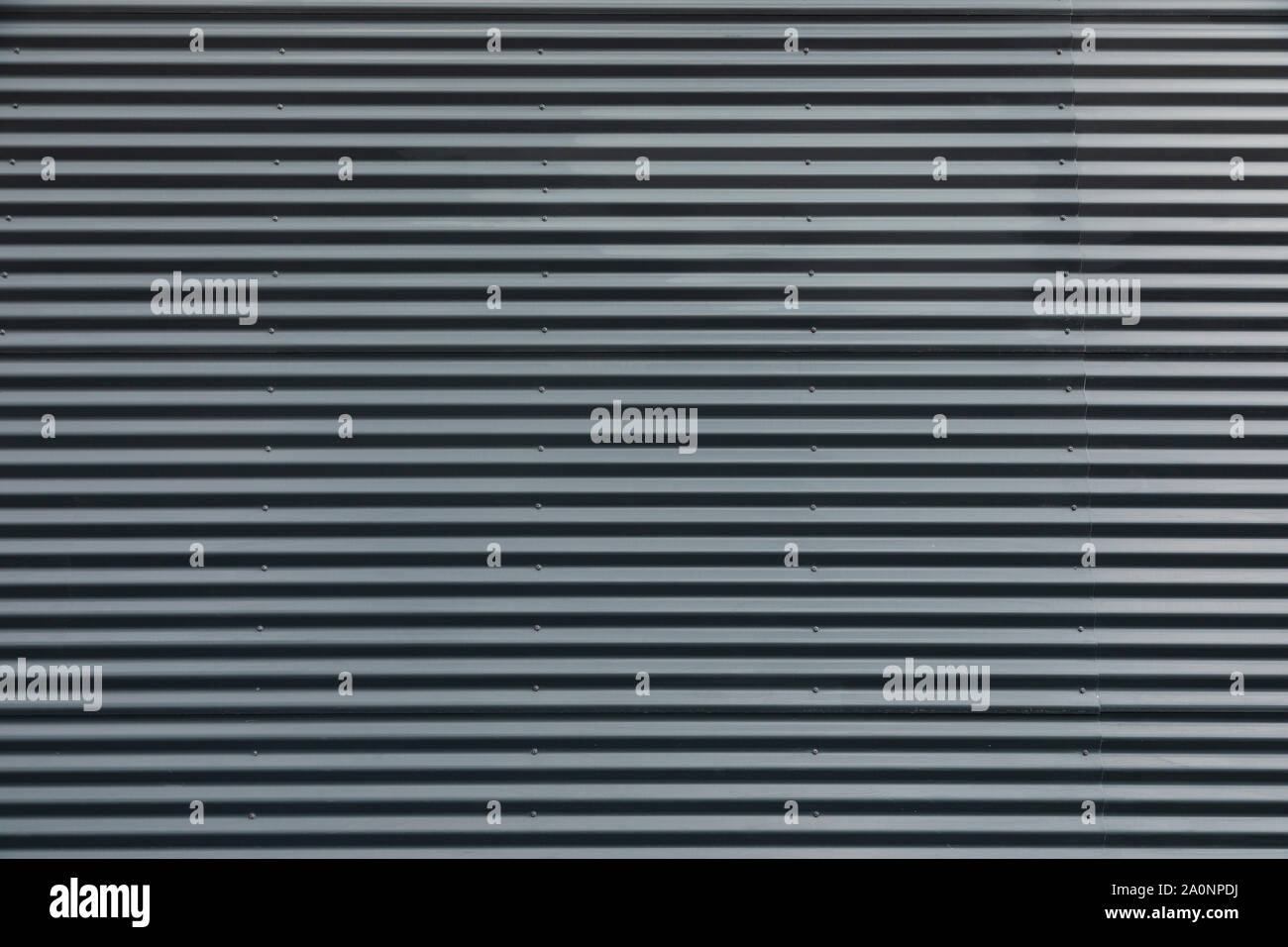 Corrugated metal surface of a modern building Stock Photo - Alamy