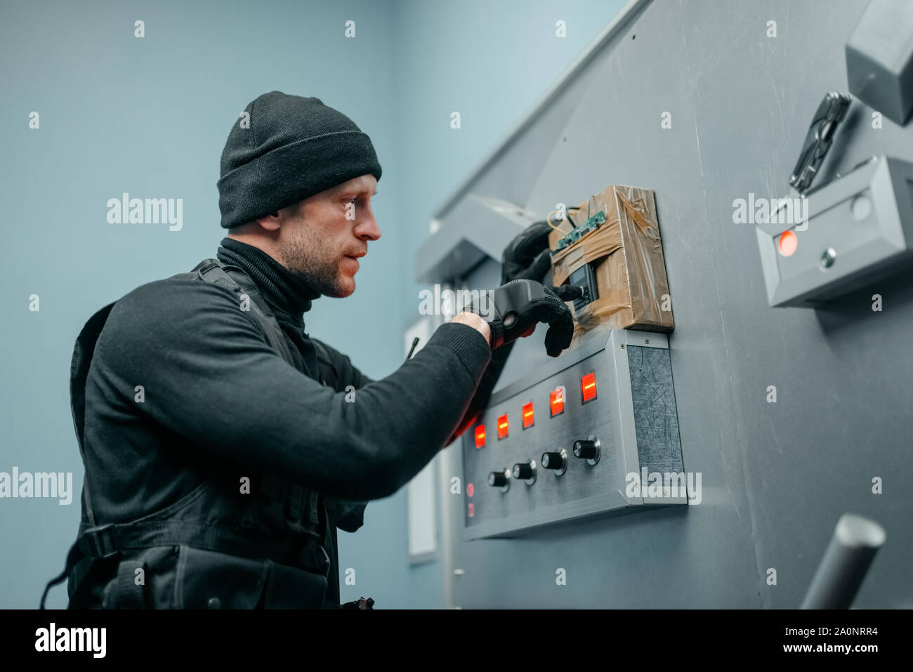 Night depository vault hi-res stock photography and images - Alamy