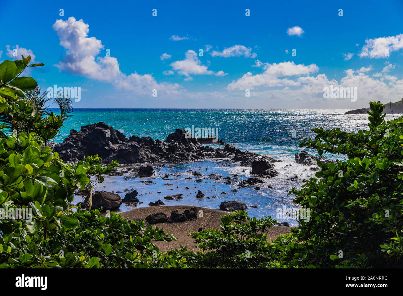 Saint Vincent and the Grenadines, Owia salt pond Stock Photo - Alamy