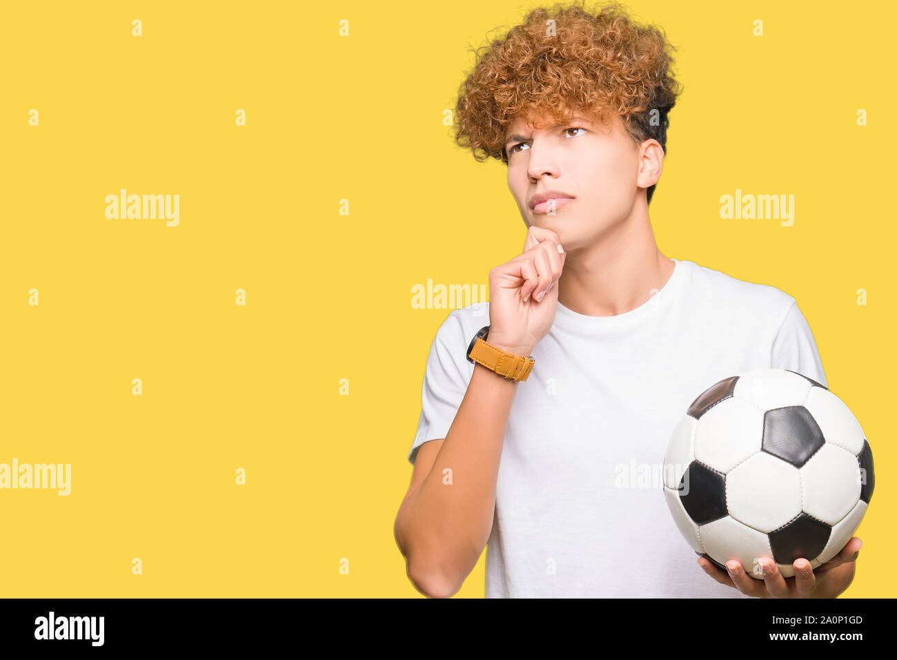 Confused football fan hi-res stock photography and images - Alamy