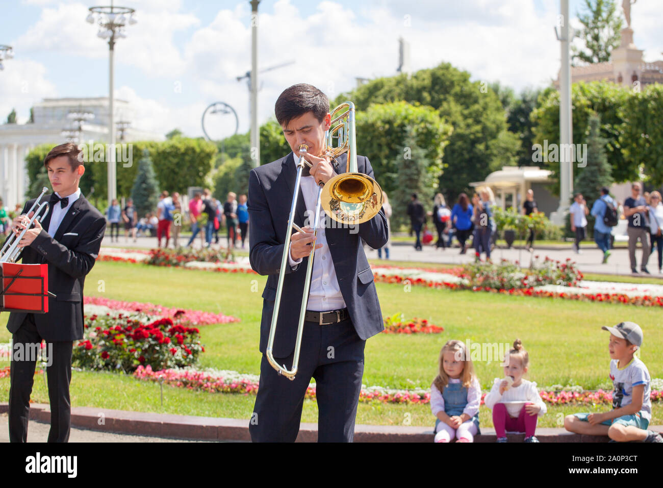 Trombone tube hi-res stock photography and images - Alamy