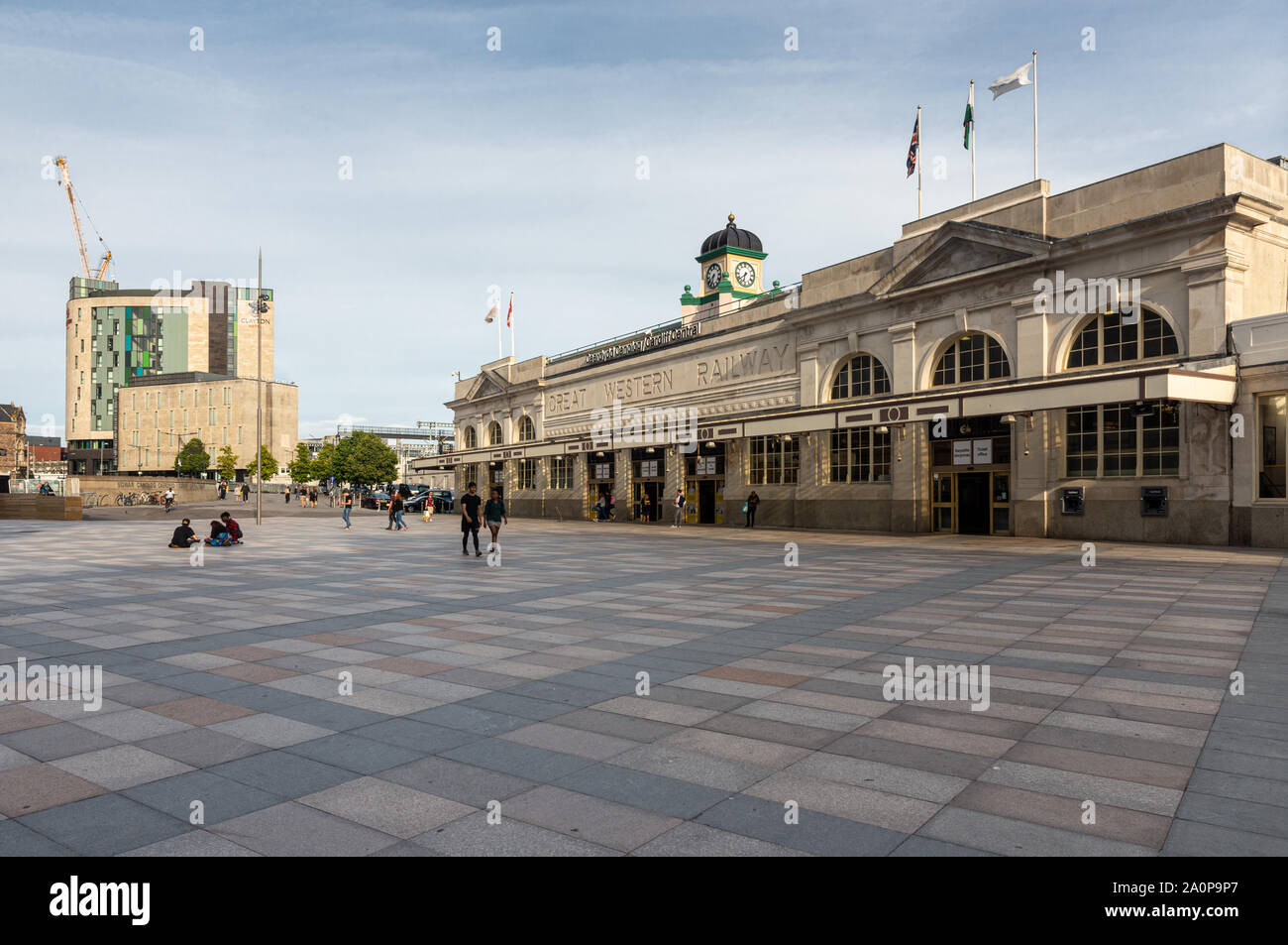 Cardiff central station hi-res stock photography and images - Alamy