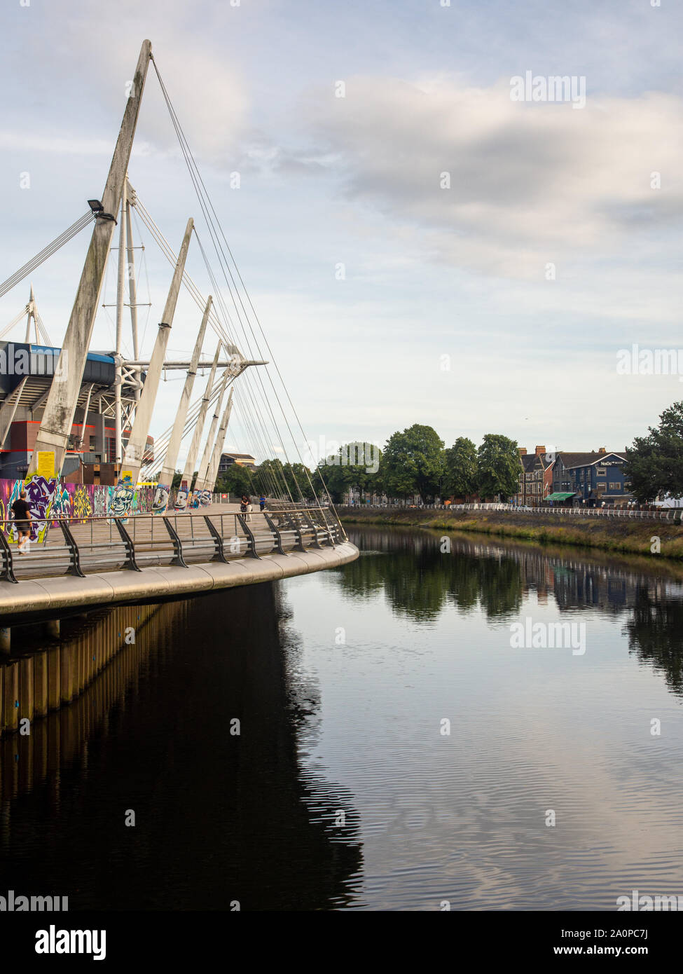 River walk stadium hi-res stock photography and images - Alamy