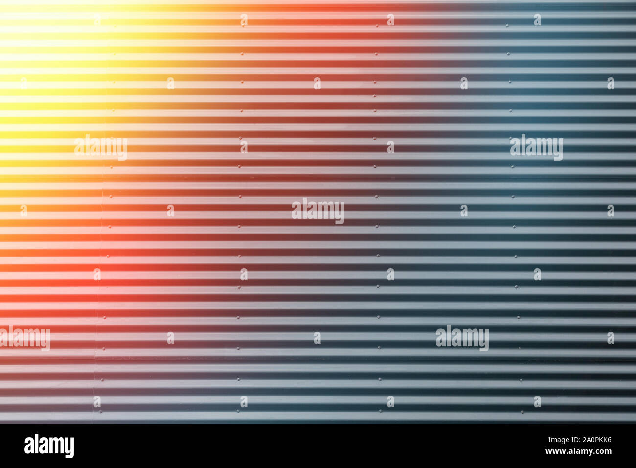 New modern ribbed metal surface texture background Stock Photo - Alamy