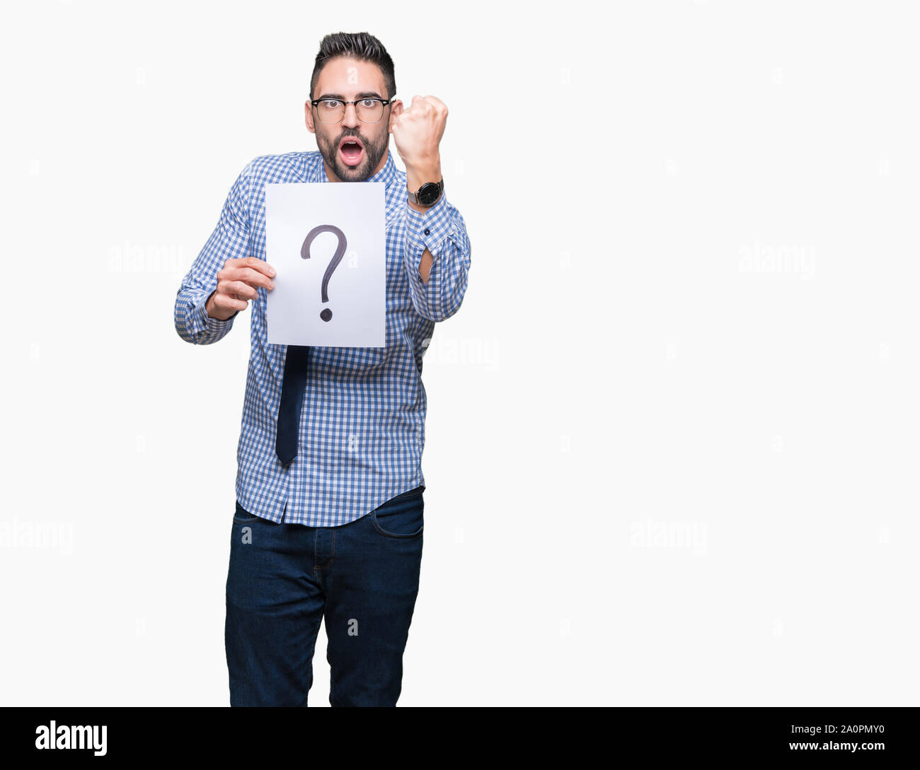 Anger doubt Cut Out Stock Images & Pictures - Alamy