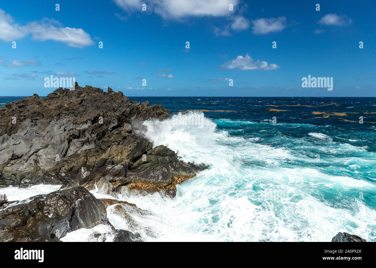 Saint Vincent and the Grenadines, Owia salt pond Stock Photo - Alamy