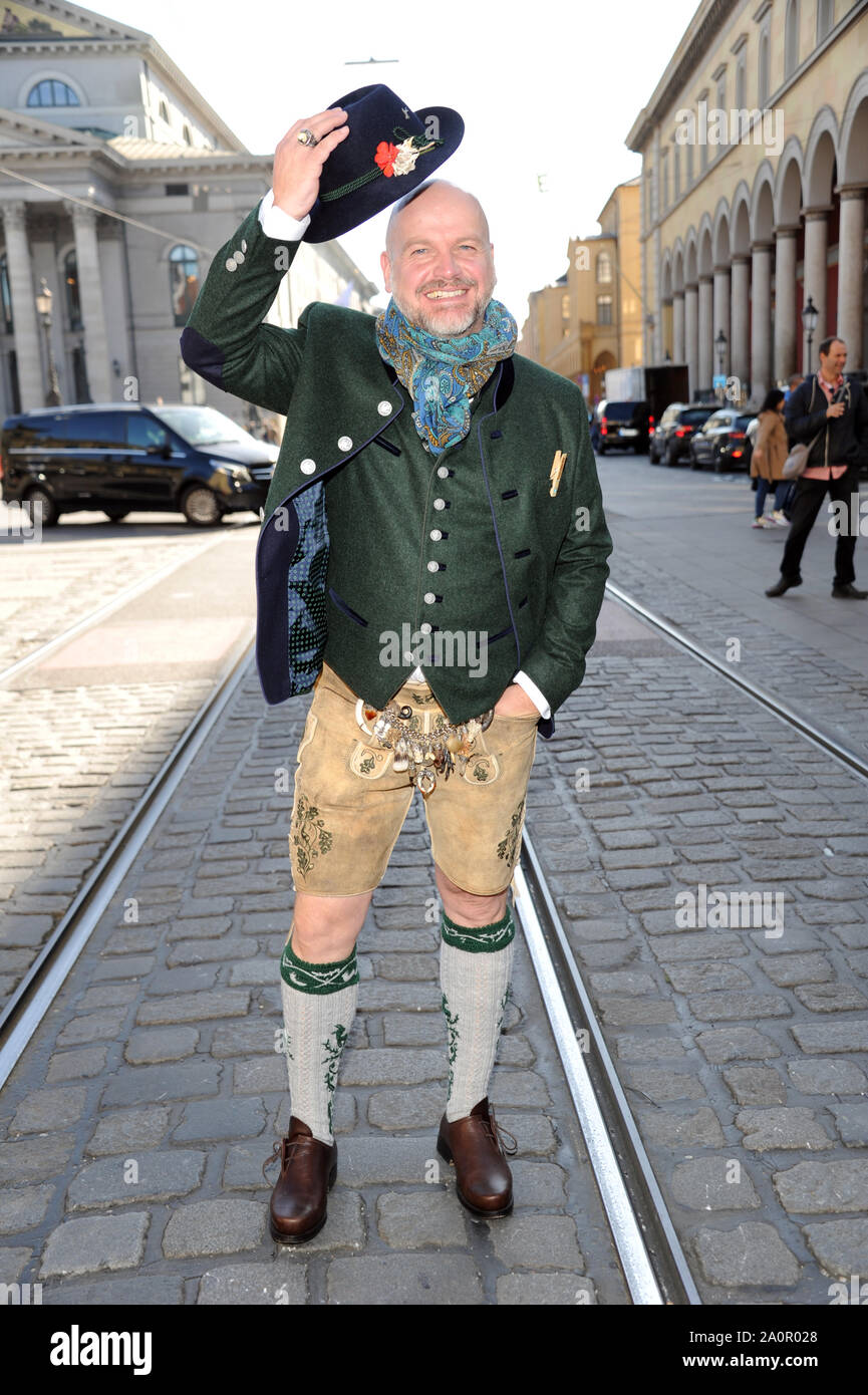 Munich, Germany. 21st Sep, 2019. Start of the Oktoberfest. The ...