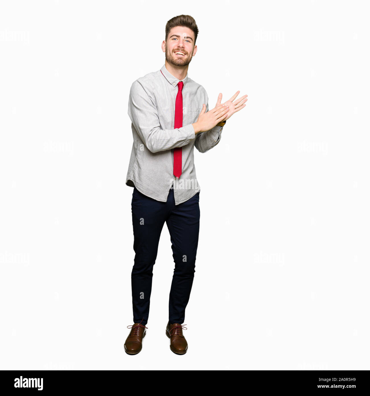 Clapping man hi-res stock photography and images - Alamy