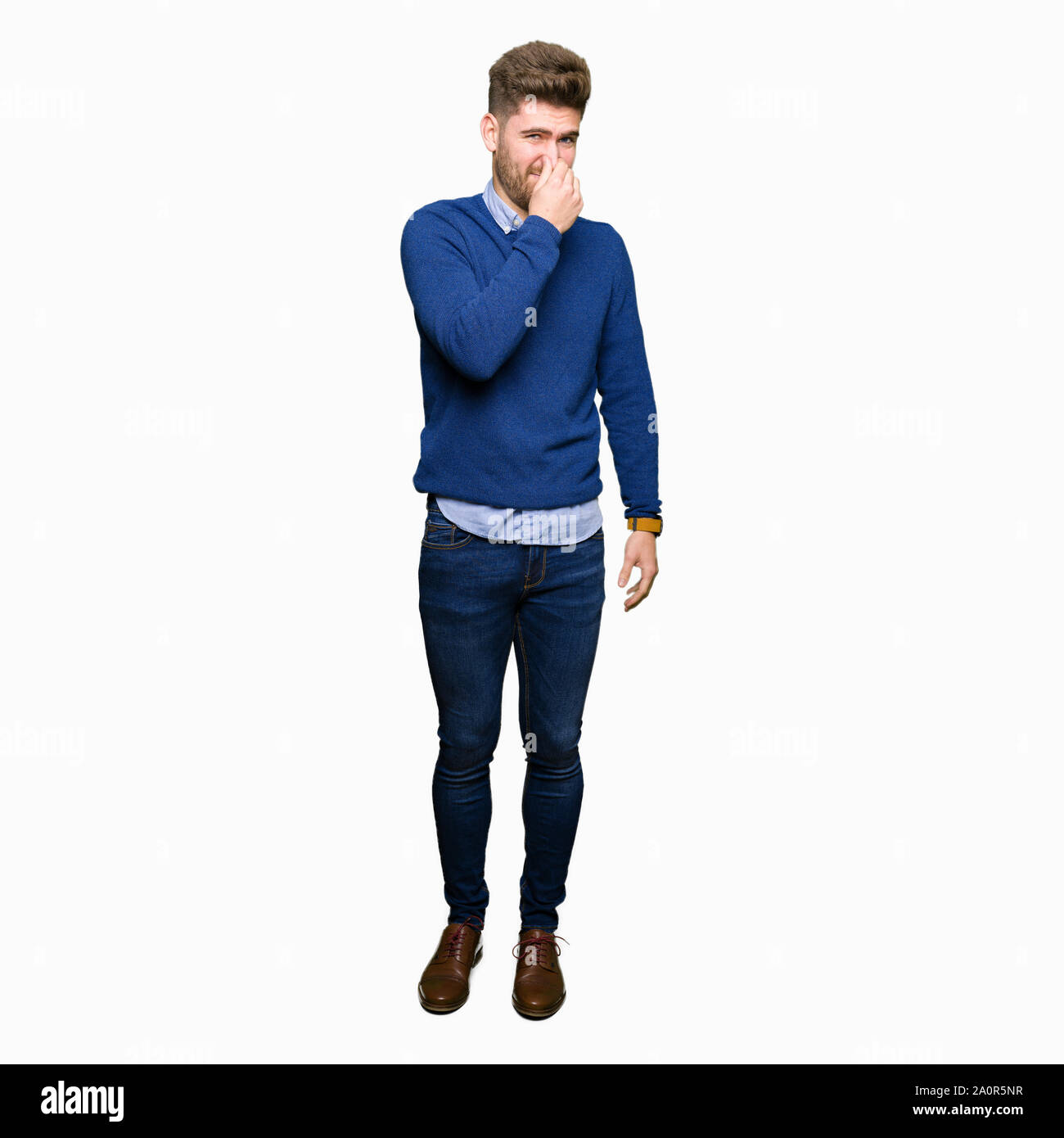 Smell something bad Cut Out Stock Images & Pictures - Alamy