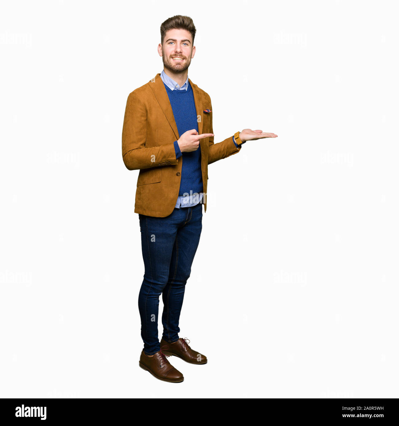 Portrait amazed man boss Cut Out Stock Images & Pictures - Alamy