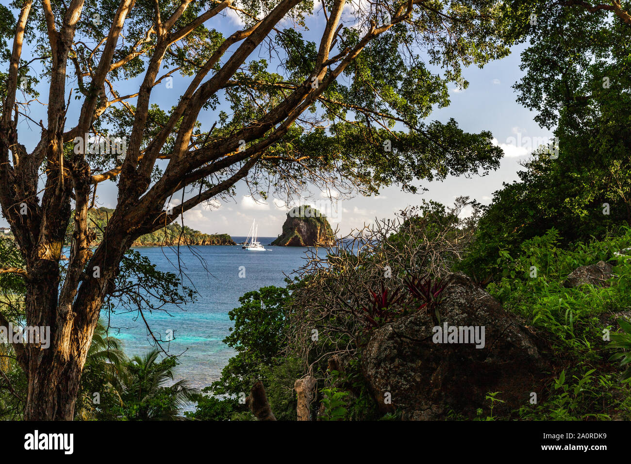 Saint Vincent and the Grenadines, Indian Bay Stock Photo - Alamy