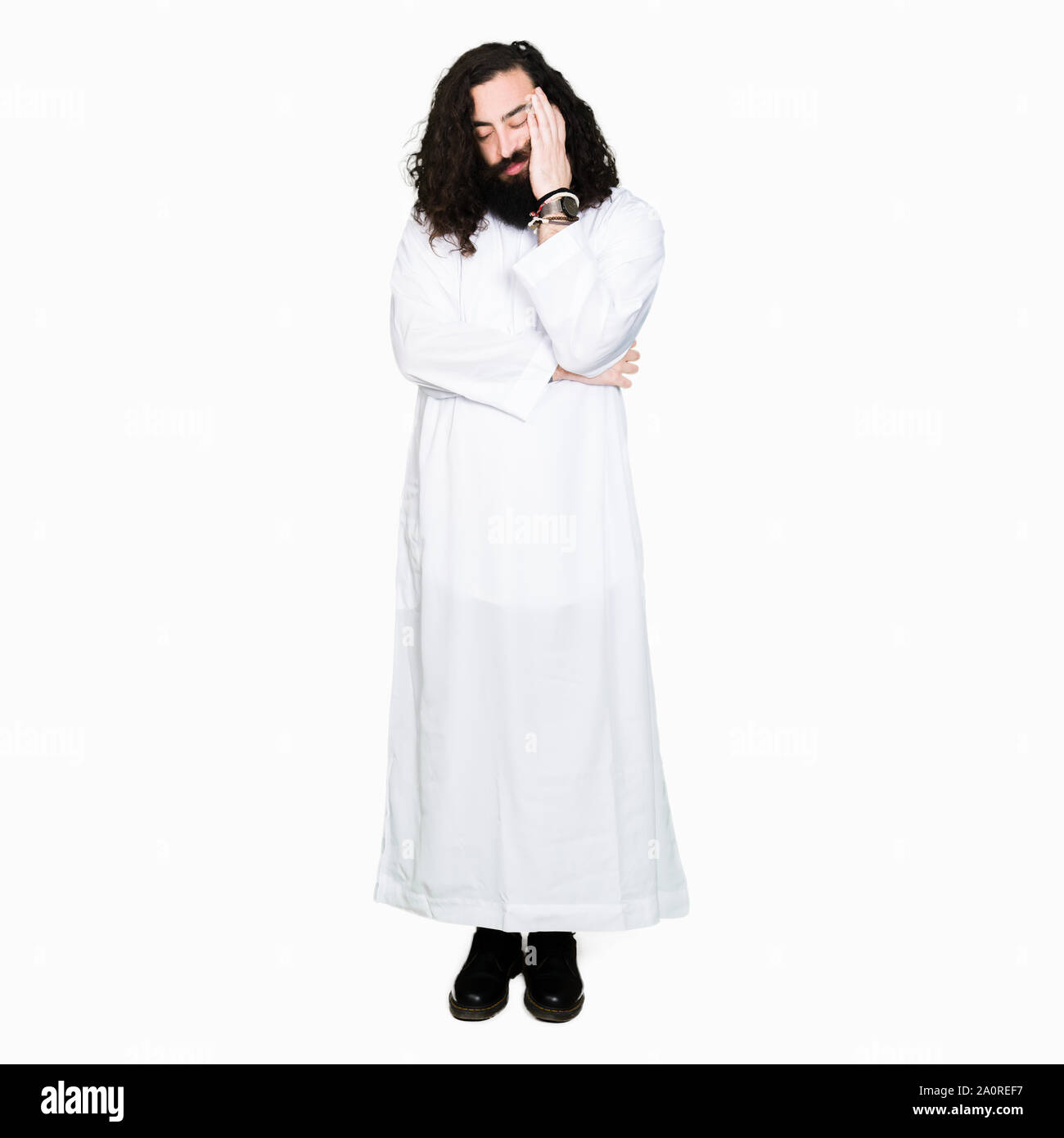 Jesus looking sad Cut Out Stock Images & Pictures - Alamy