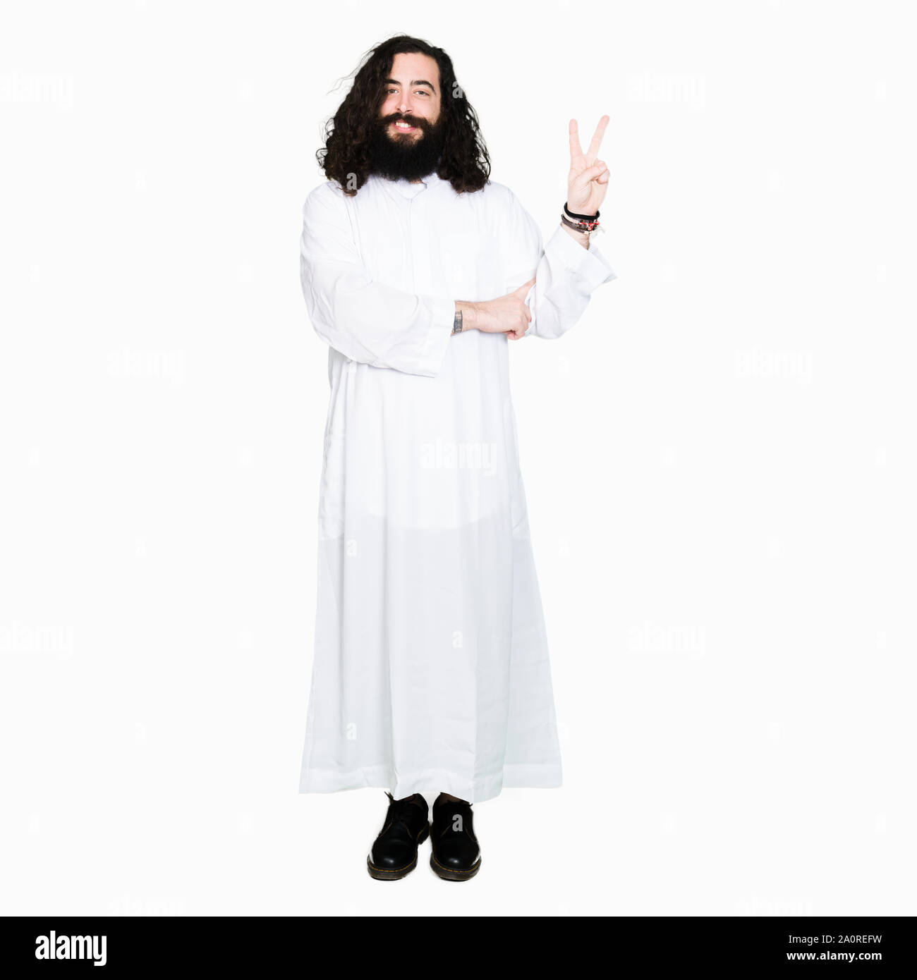 Christ showing the sign Cut Out Stock Images & Pictures - Alamy