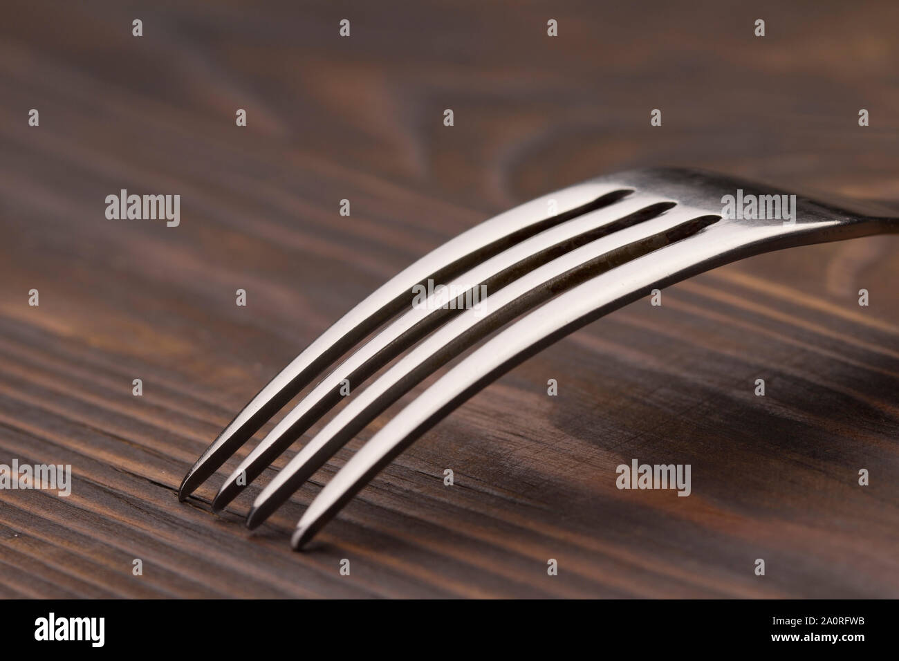 fork close up . cutlery concept Stock Photo - Alamy