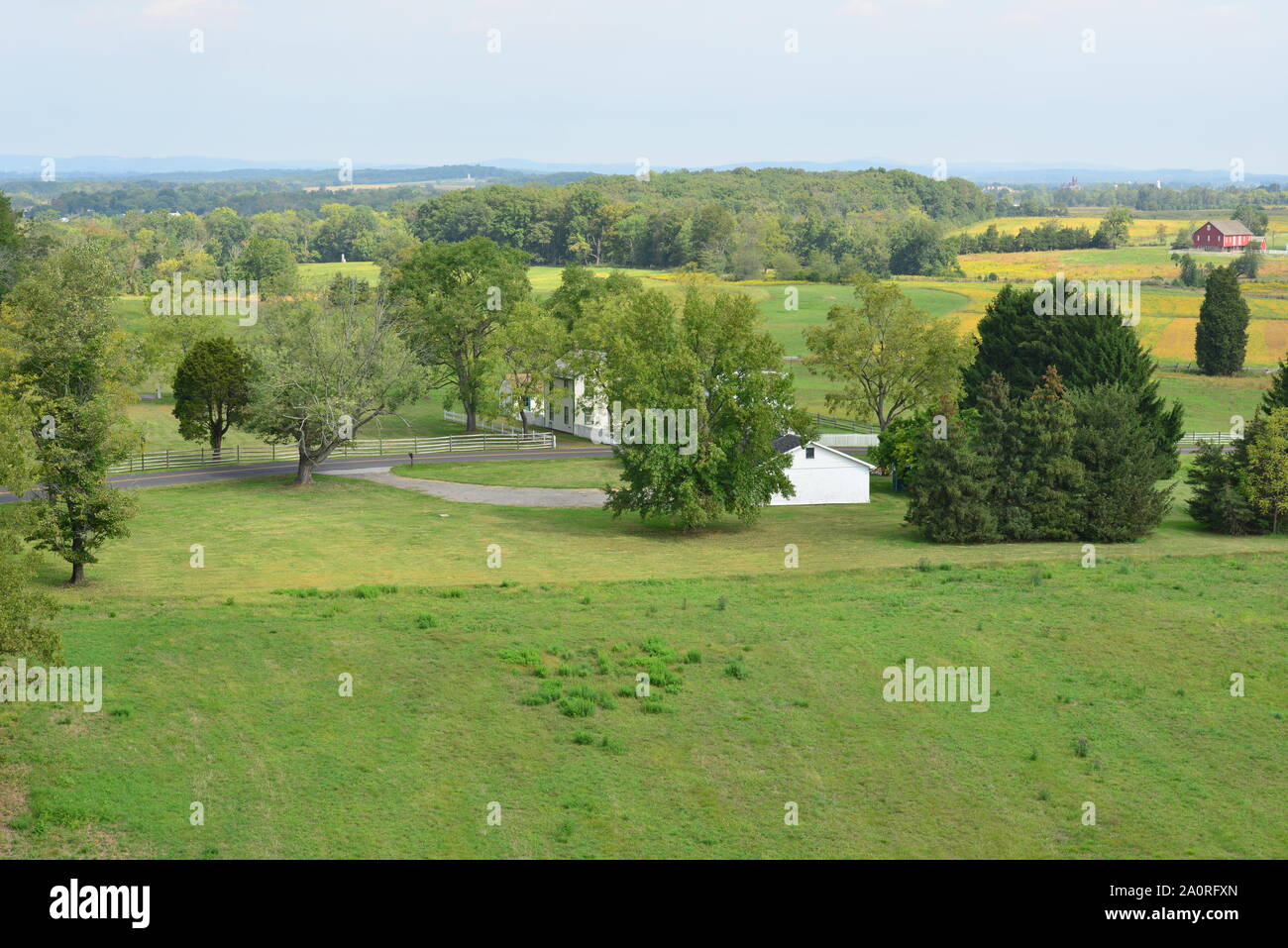 Gettsyburg the sight of the battle that took place from July 1-3 1863 ...