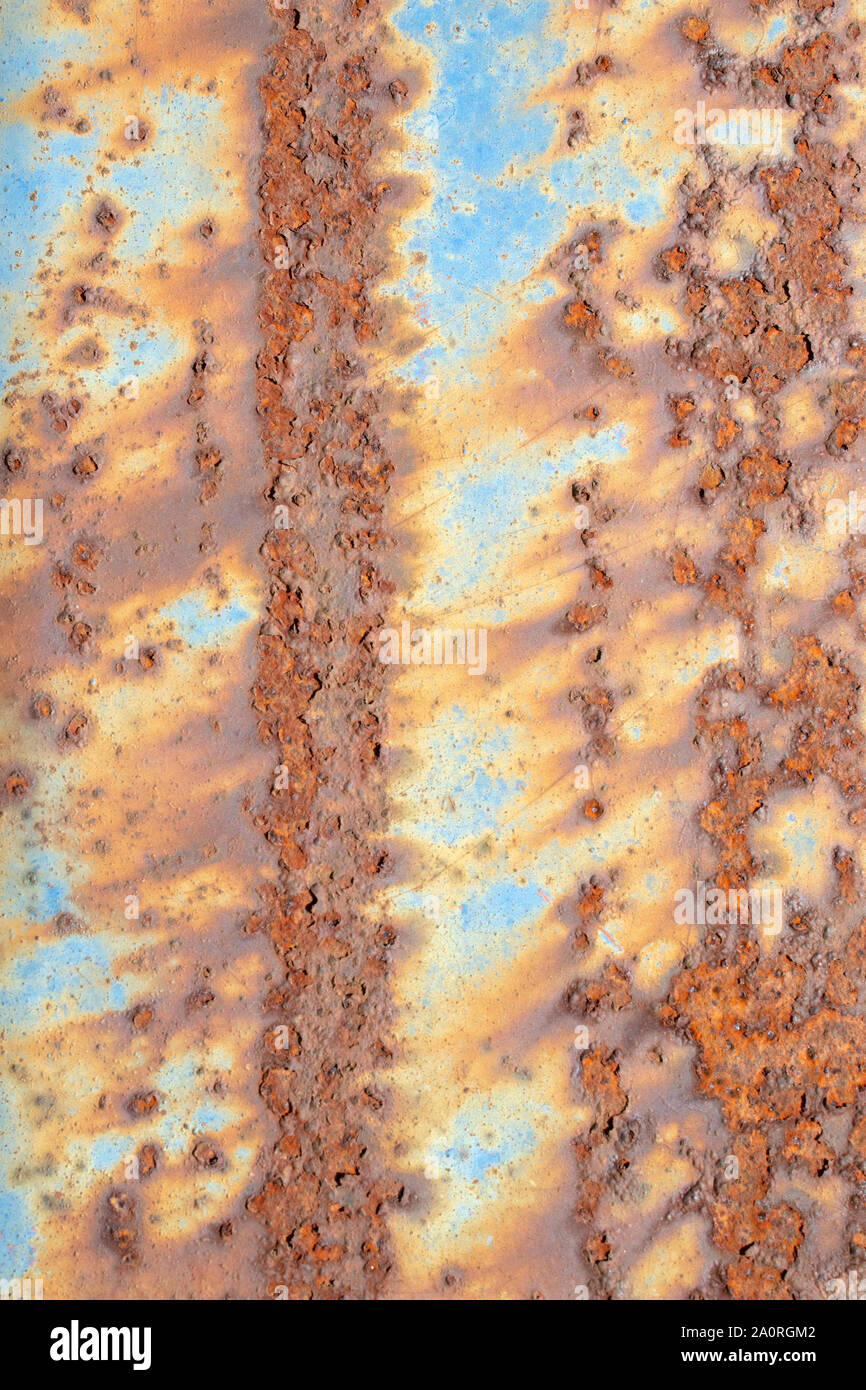 Blue and rust background hi-res stock photography and images - Alamy