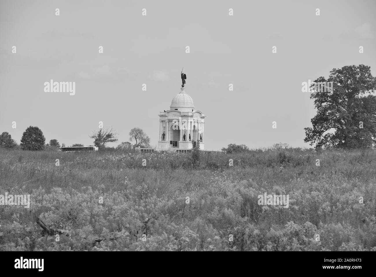 Gettsyburg the sight of the battle that took place from July 1-3 1863 ...
