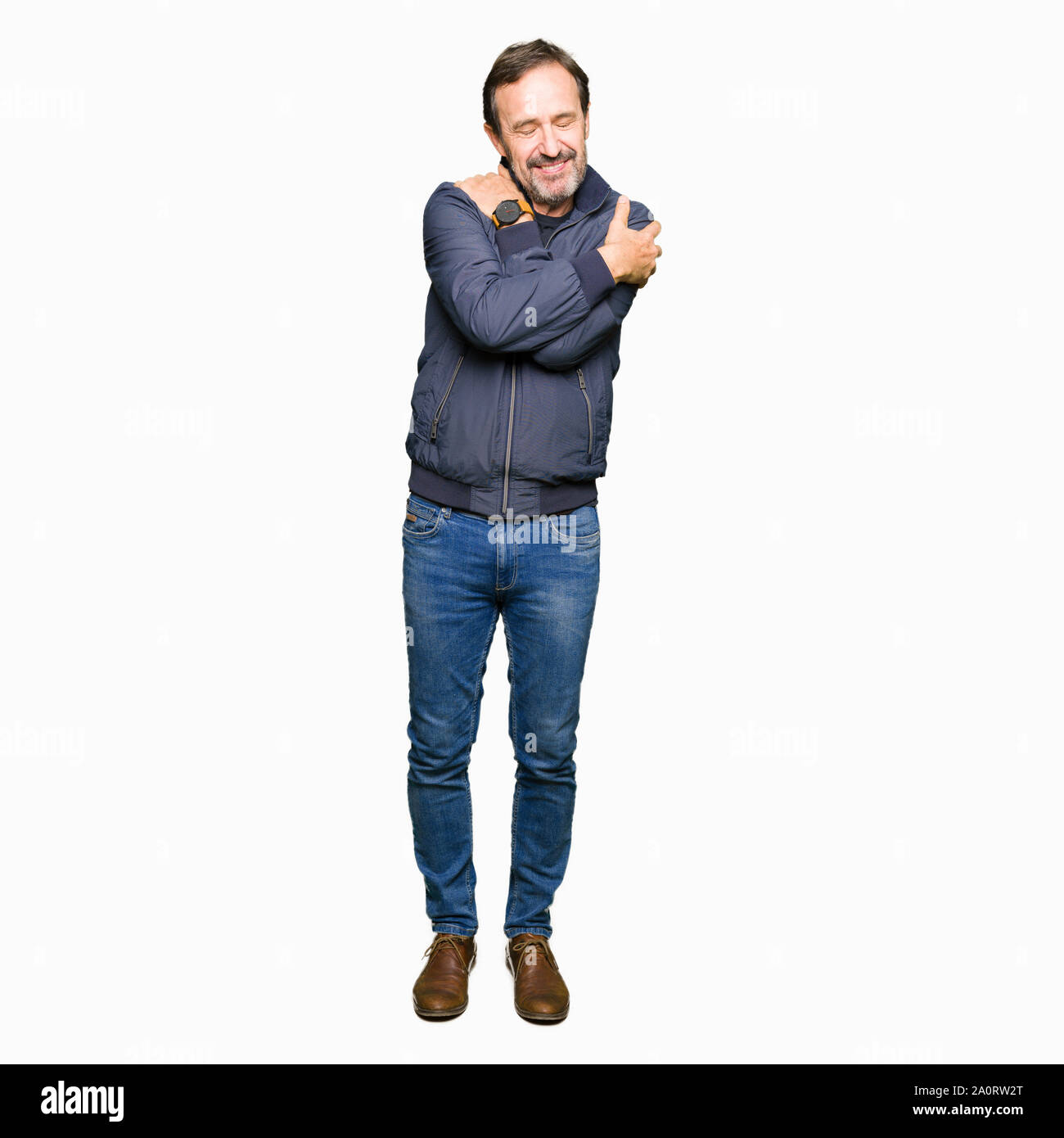 Hug jacket Cut Out Stock Images & Pictures - Alamy